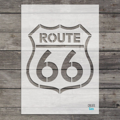 Route 66 Stencil