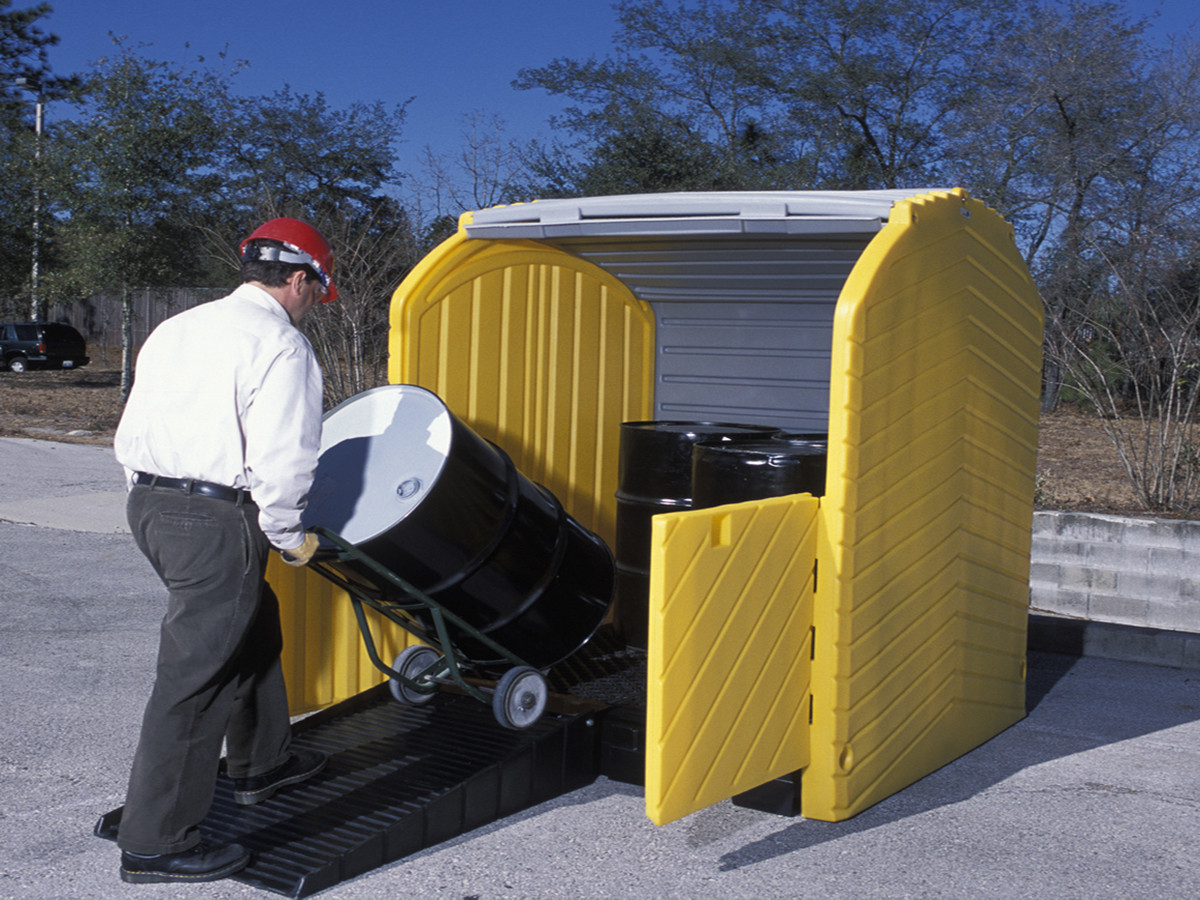 Drum Storage 55 Gallon Drum Handling