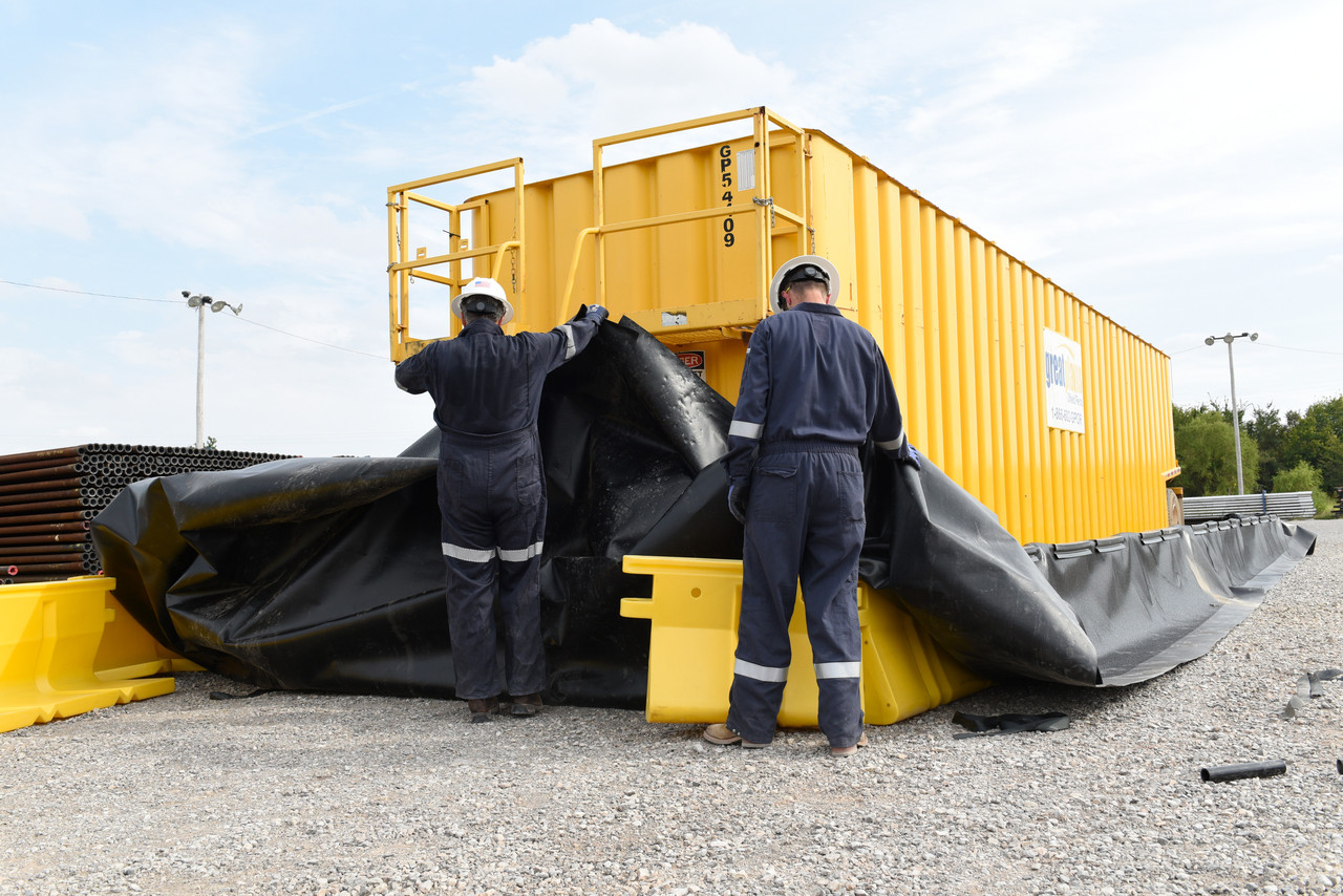Modular Containment Berms Spill Containment