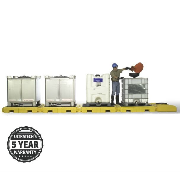 Justrite IBC Outdoor Shed 28677 IBC Spill Pallet