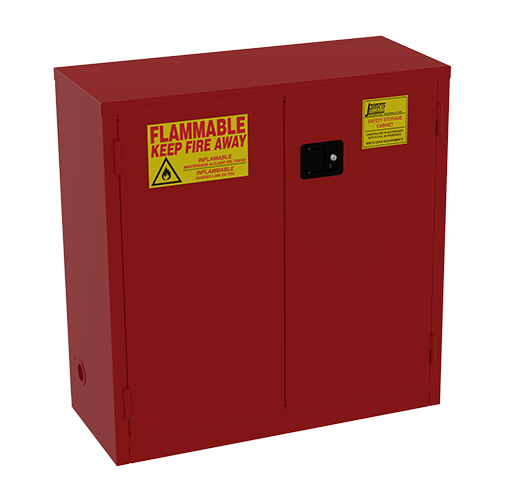 Paint Safety Storage Cabinet - 72 Gallon - Manual Close