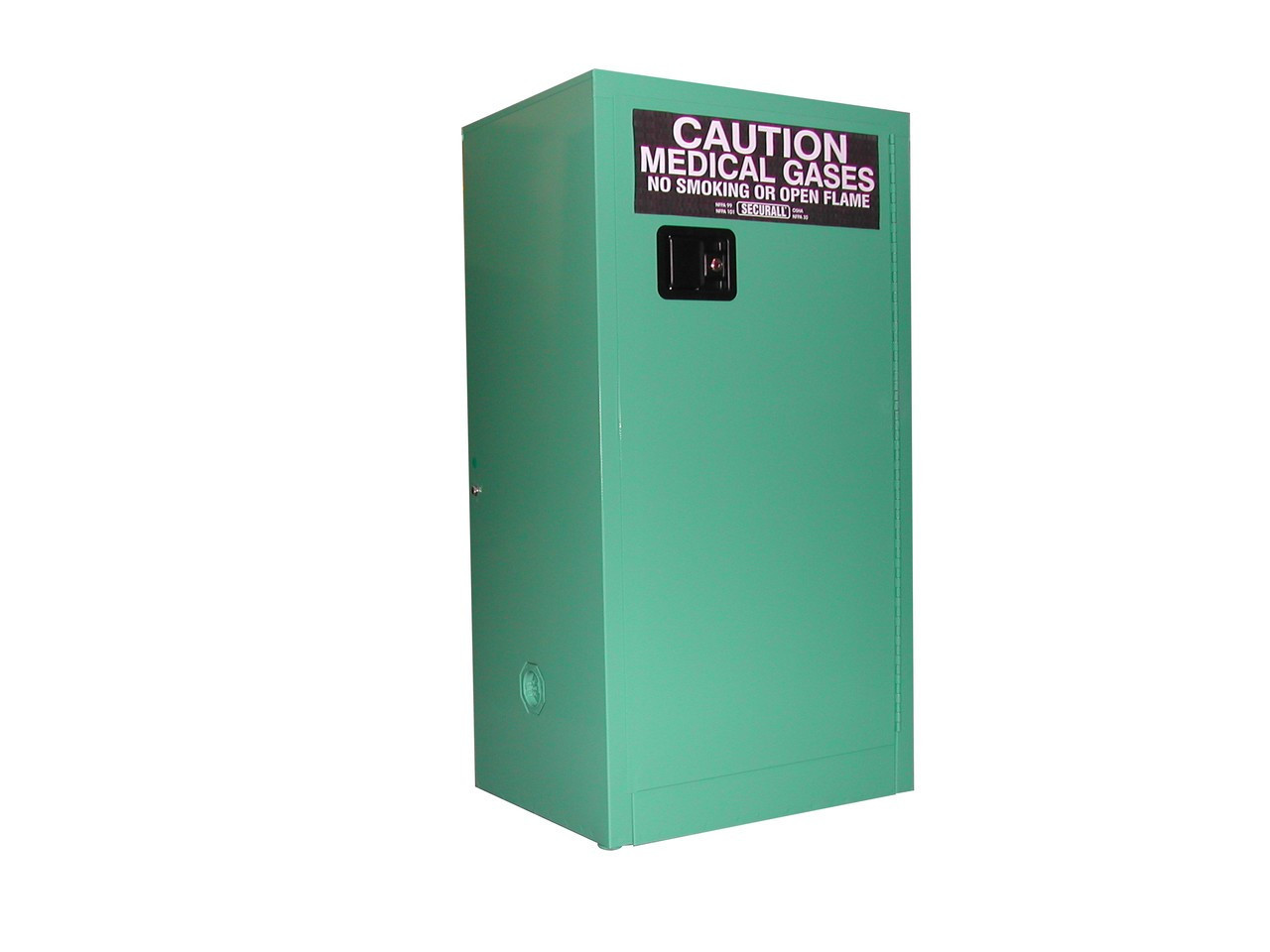 Securall Oxygen Cylinder Safety Cabinet - 9-12 Cylinders