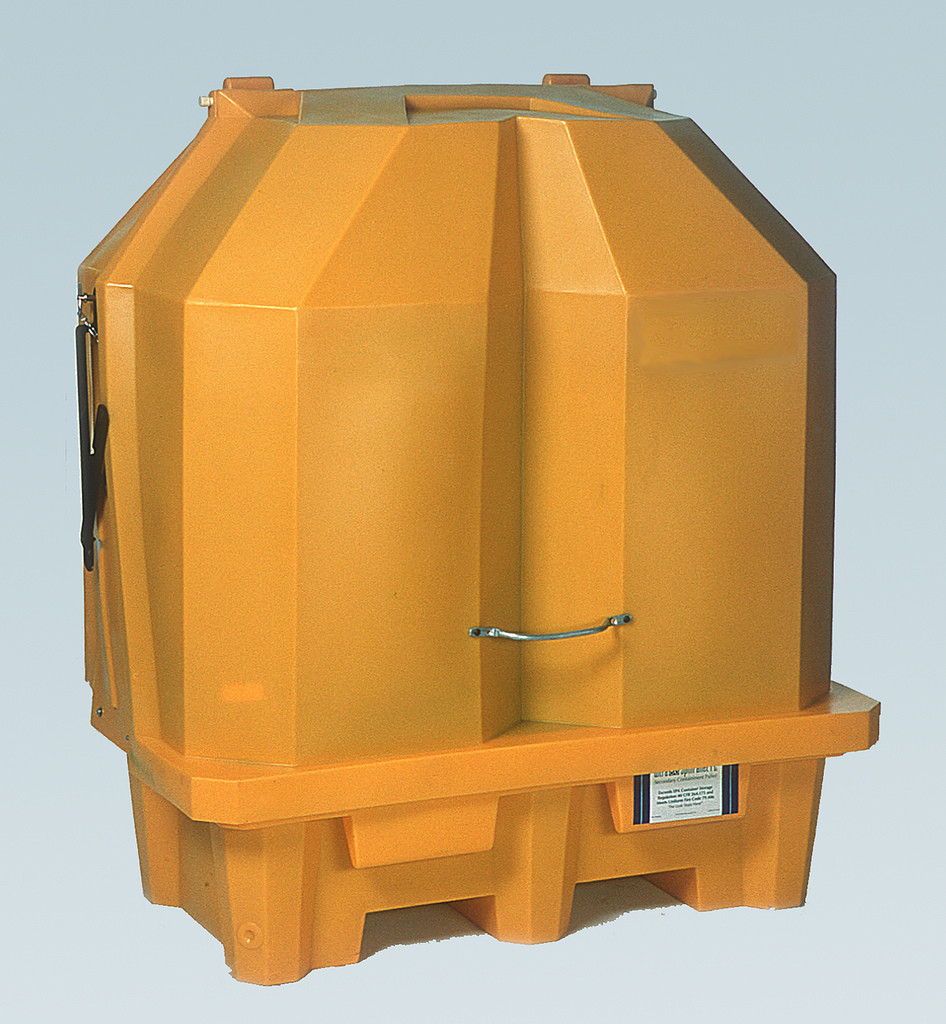 UltraTech Hard Top P4 Spill Pallet - 1080 - 4 Drum - No Drain