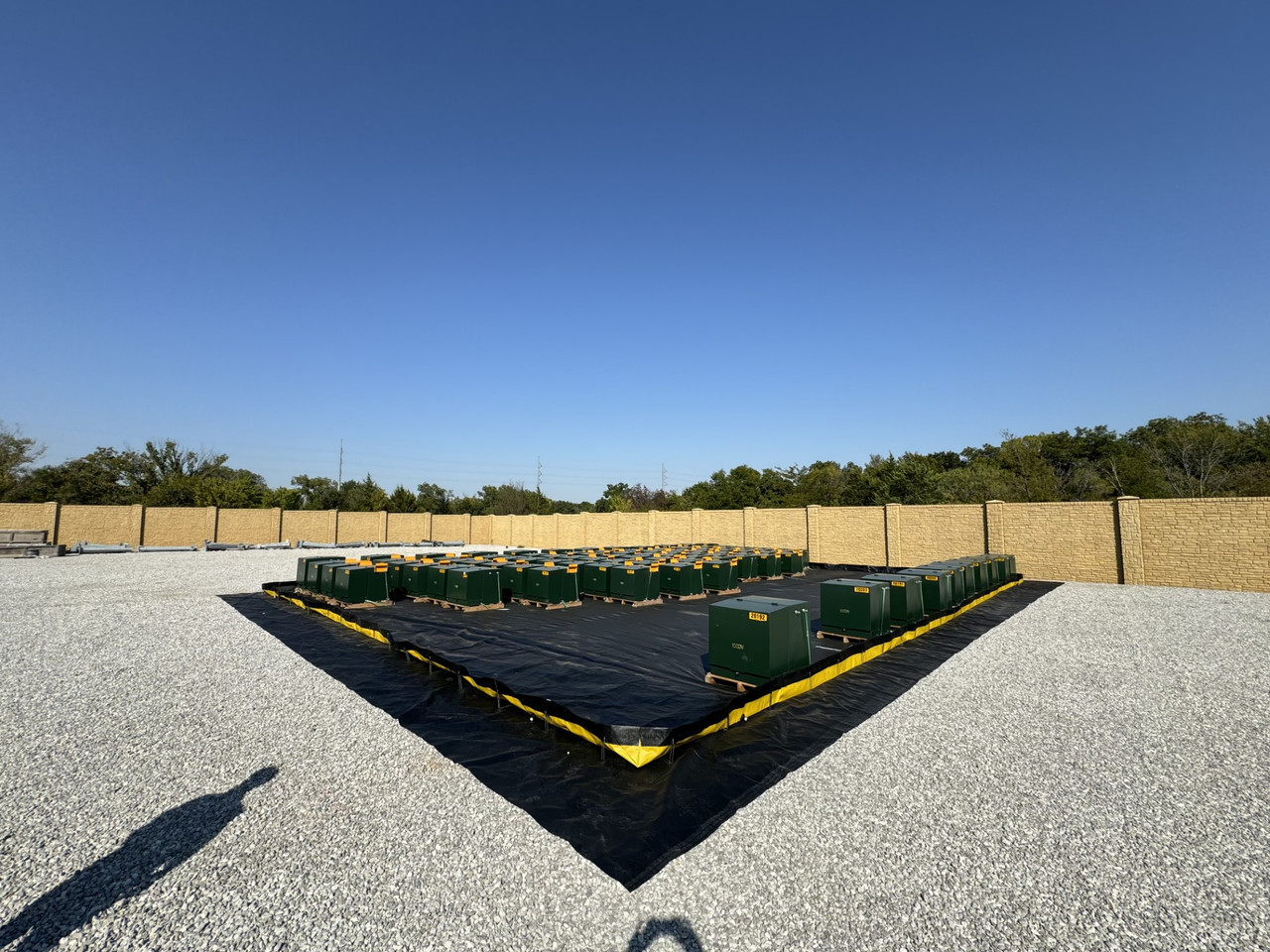 Reinforced Polyethylene Economy Berm - 12' x 50' x 12"