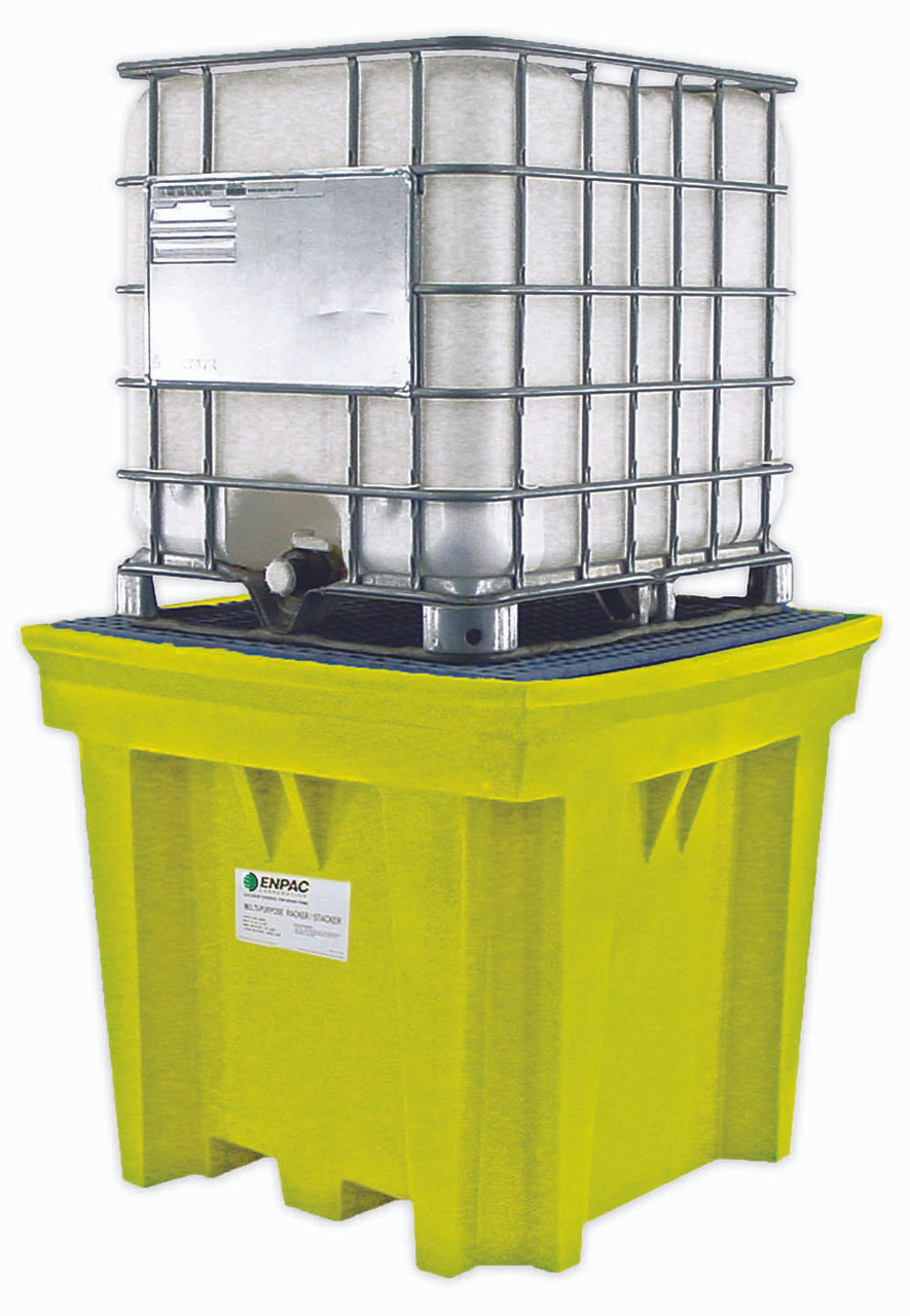 Enpac IBC Tote Space-Saver Spill Pallet - Yellow -5460-YE