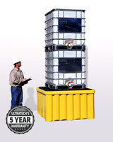 UltraTech IBC Spill Pallet Plus 1158 - with Drain By Ultratech