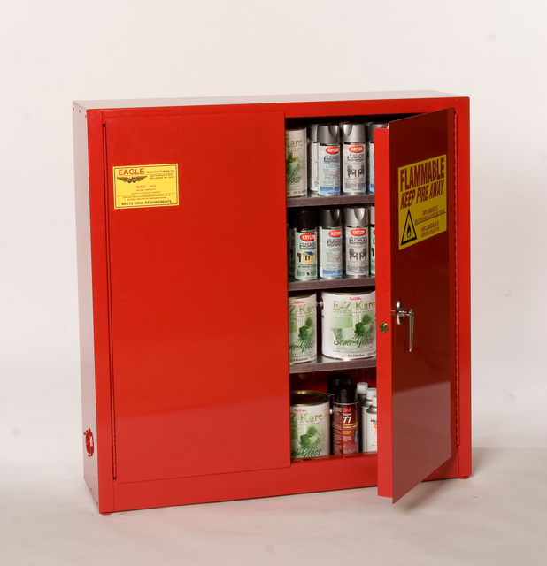 Eagle 1932X Flammable Storage Cabinet - 30 Gal - Manual Close
