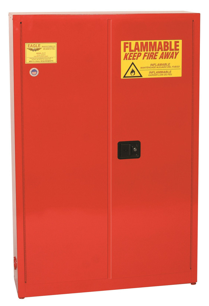 Eagle 1923X - Safety Storage Cabinet -24 Gallon - Manual Close