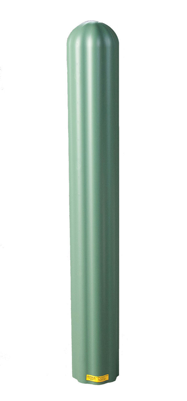 Parking Lot Safety - Bumper Post Sleeves - Ribbed/Fluted Bumper Post ...