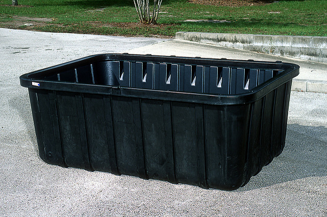 UltraTech Poly Rack Sump 2396 - with Drain Ball Valve