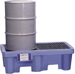 UltraTech Spill Pallet P2 - 1011 - 2 Drum Pallet With Drain