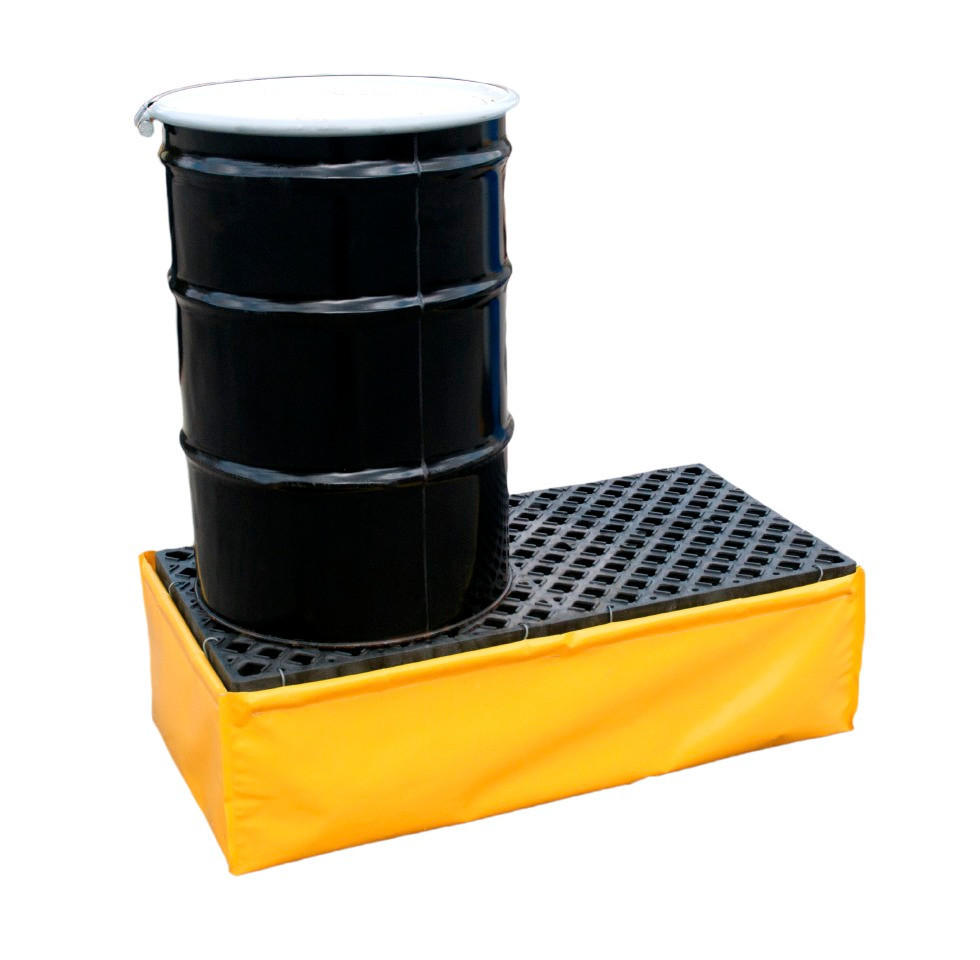 UltraTech Spill Pallet P2 - 1011 - 2 Drum Pallet With Drain