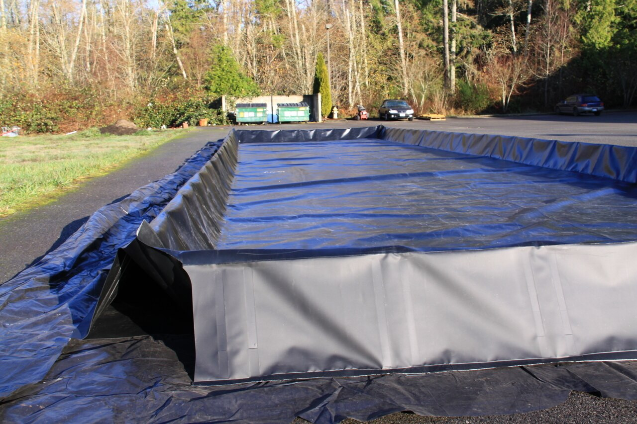 One Piece Flexible Spill Containment -Interstate