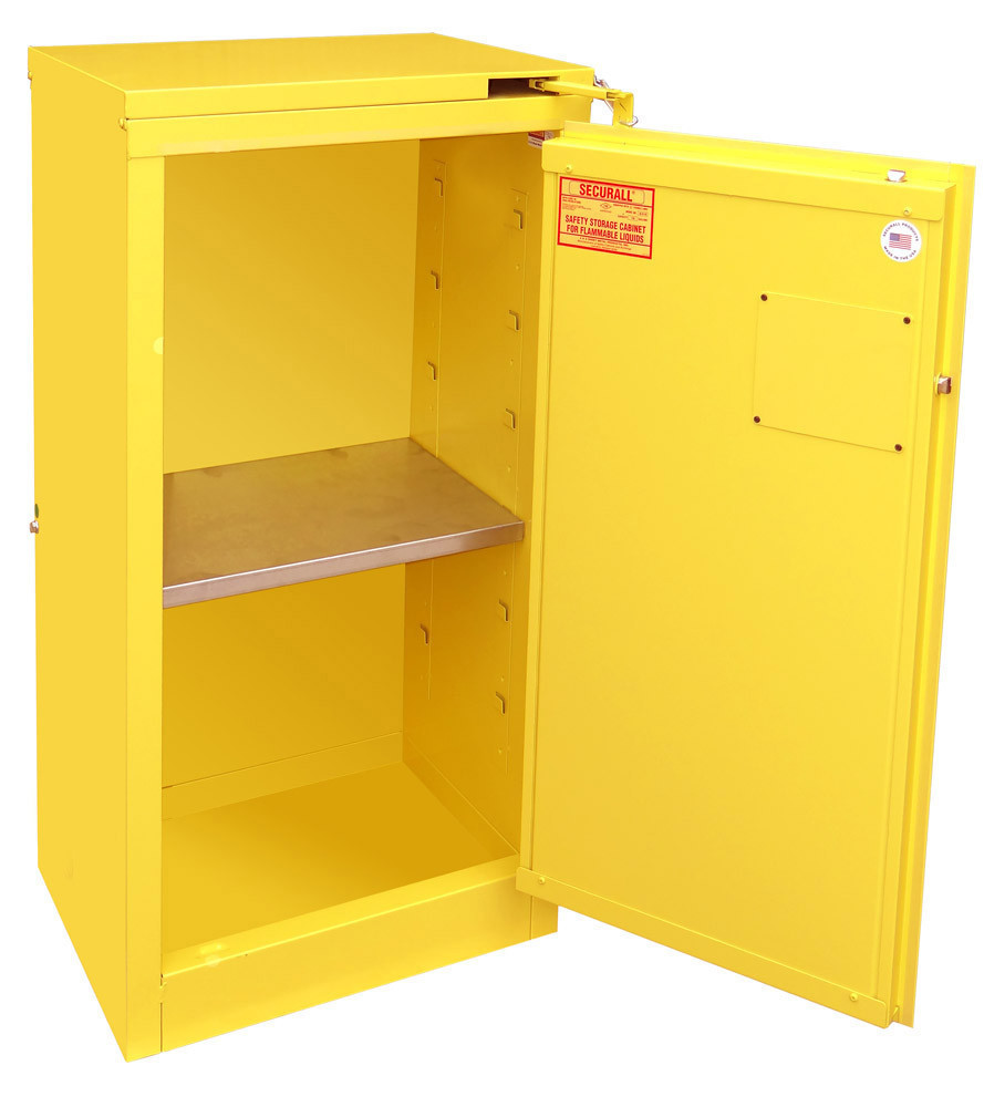 Justrite 891700 17 Gal. Piggyback Flammable Safety Cabinet