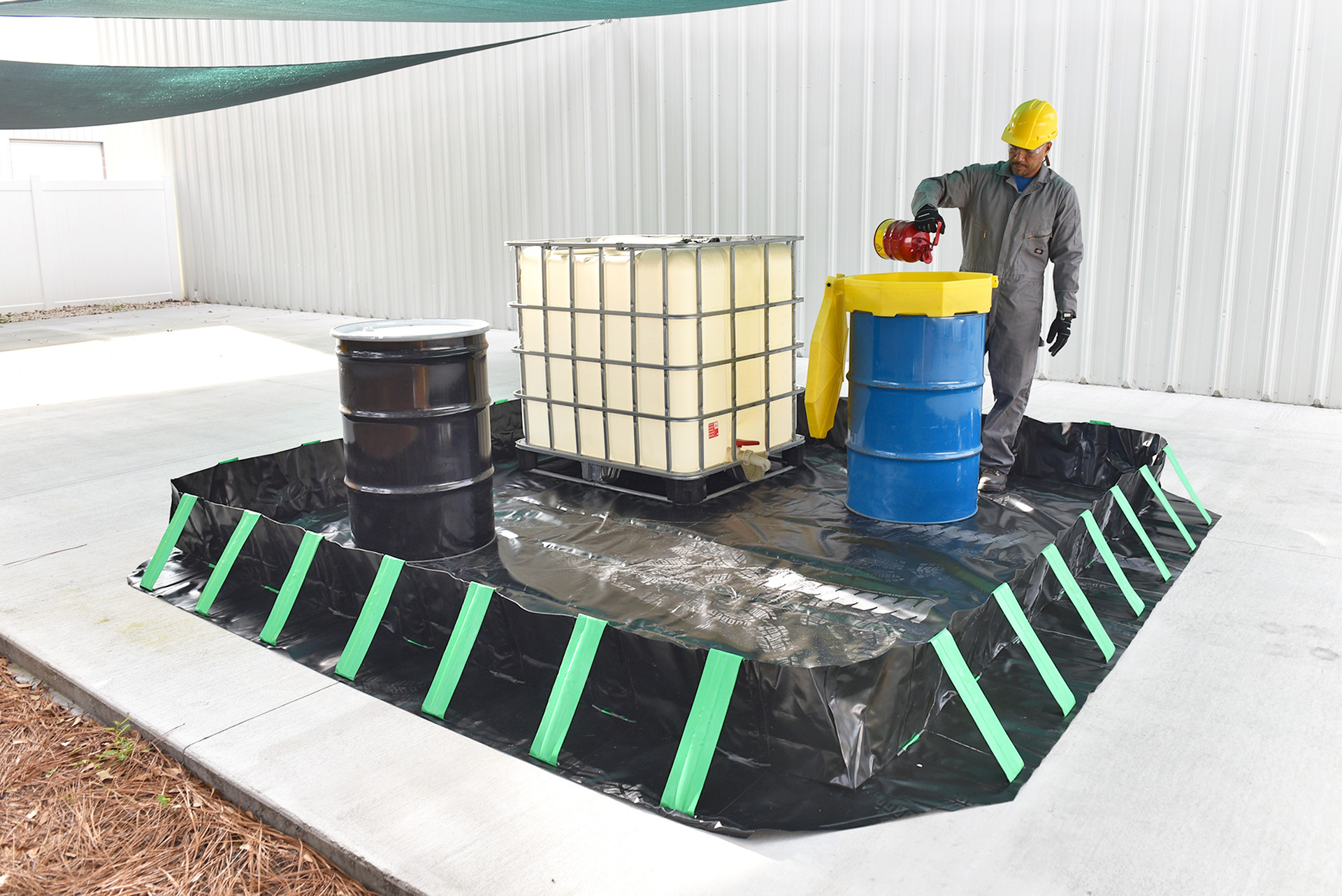 Containment Berms - UltraTech Spill Containment Berms - Compact Berms ...