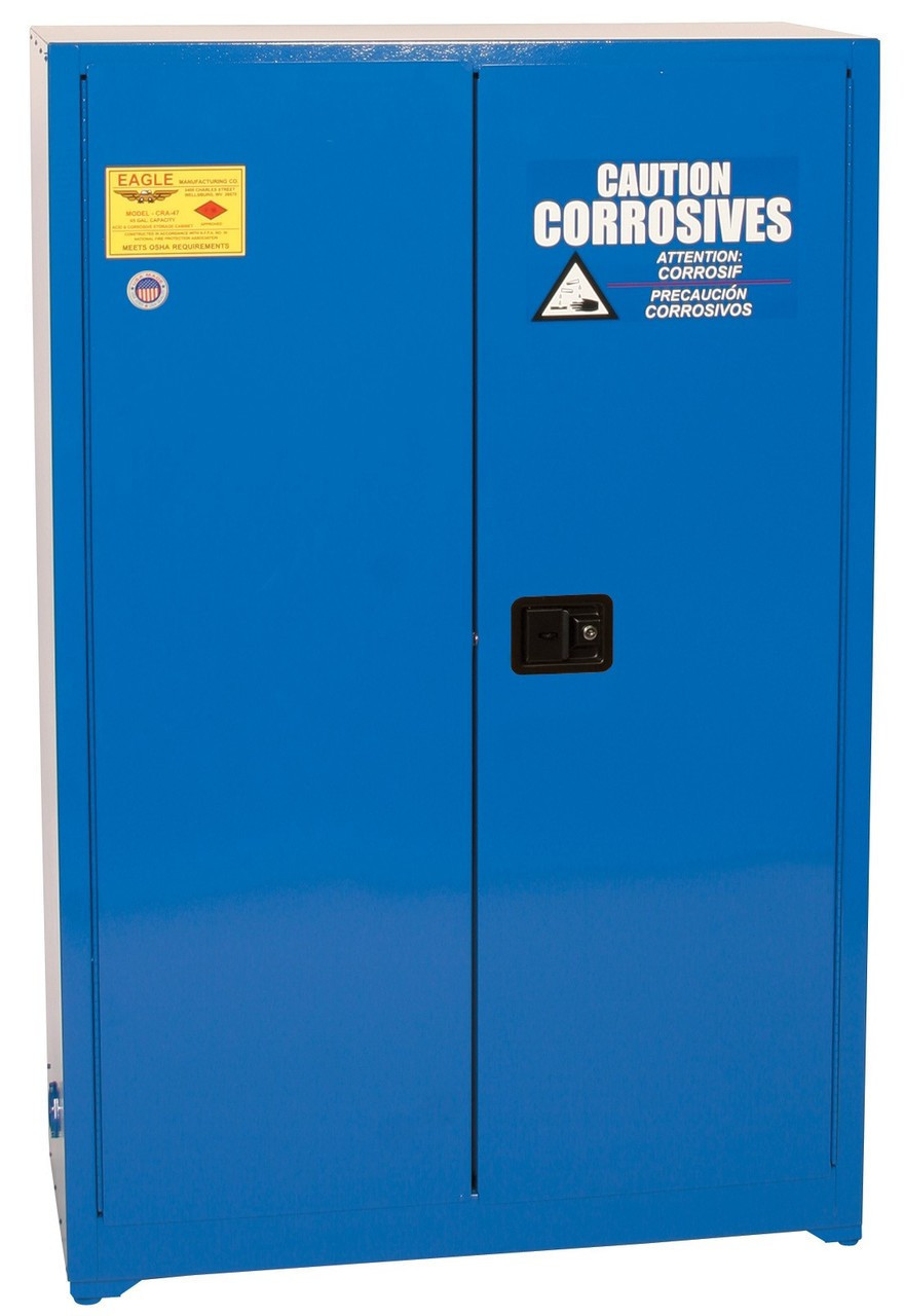 Eagle Poly Modular Acid & Corrosive 48 Gallon Safety Cabinet