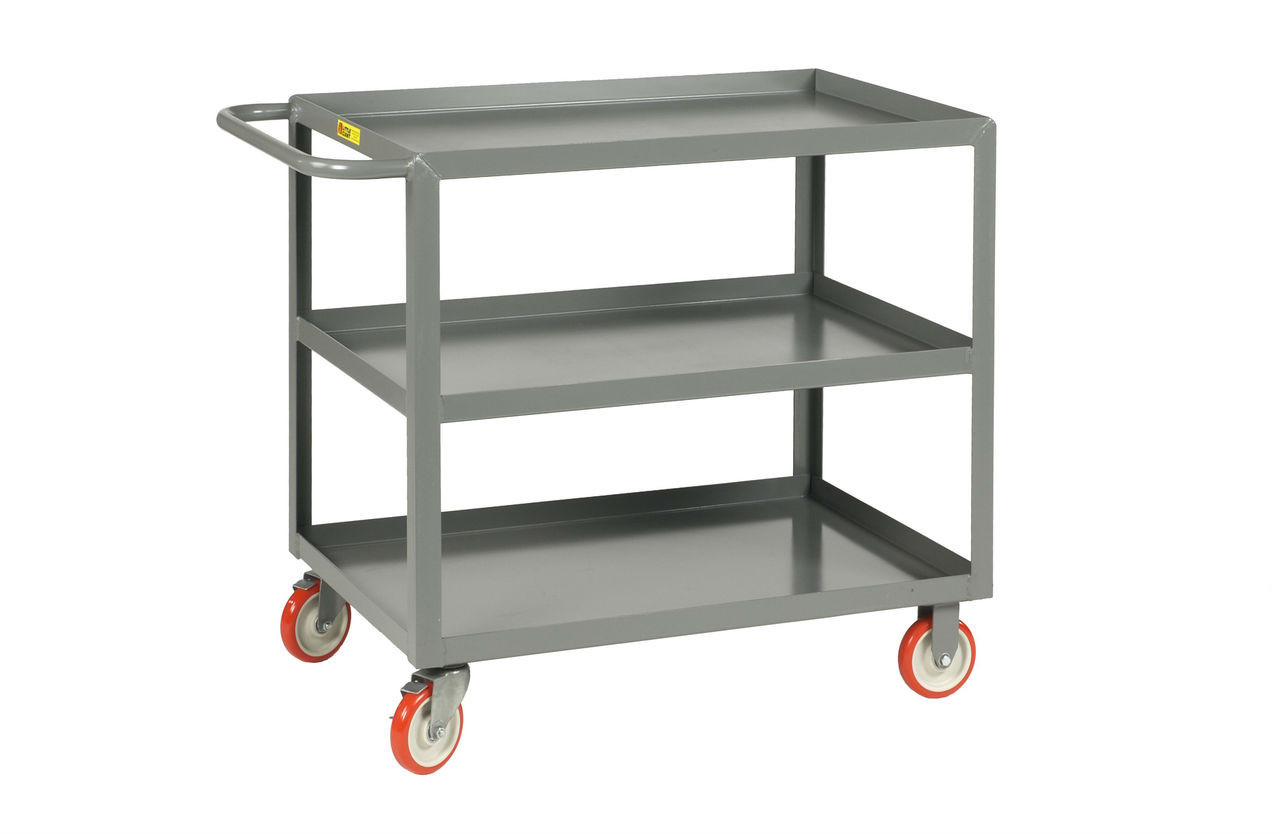 Little Giant Welded 5 Shelf Service Cart, 18 x 32, 5LML-1832-5PY