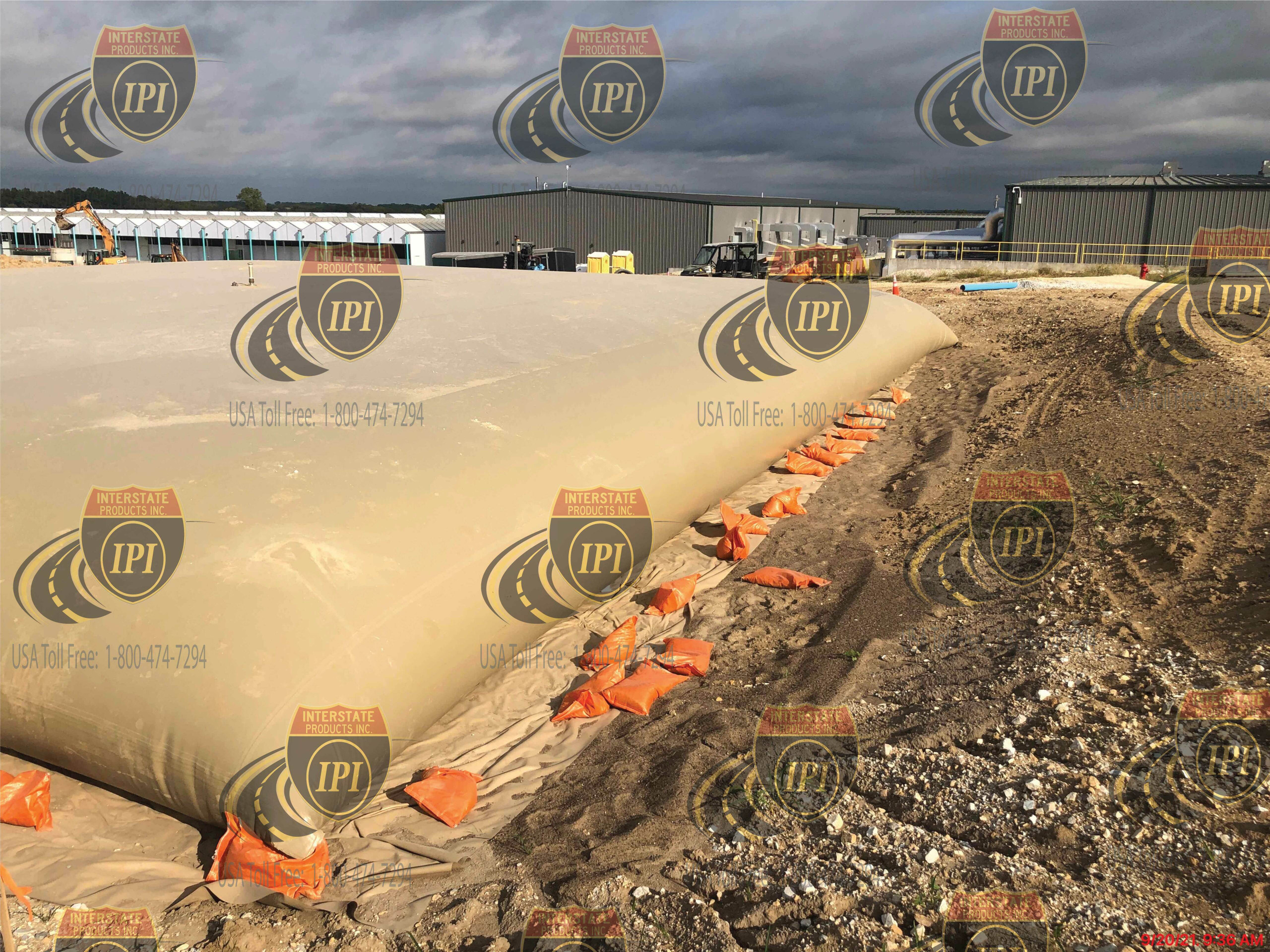 Military Fuel Storage Bladder - 10,000 Gallon Tank for fuel storage @ IPI