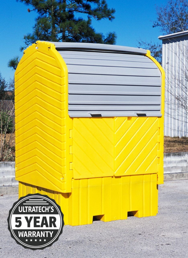 Justrite IBC Outdoor Shed 28677 IBC Spill Pallet