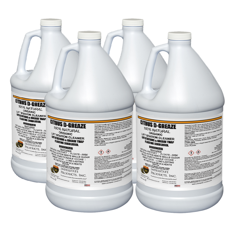 Citrus Floating Lift Station Degreaser - 55 Gallon Drum - Interstate ...