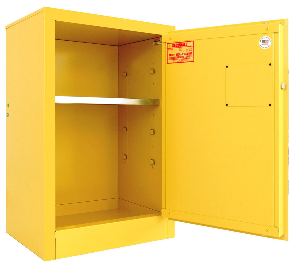 Justrite 891200 Safety Cabinet - 12 Gal Compac Sure-Grip EX