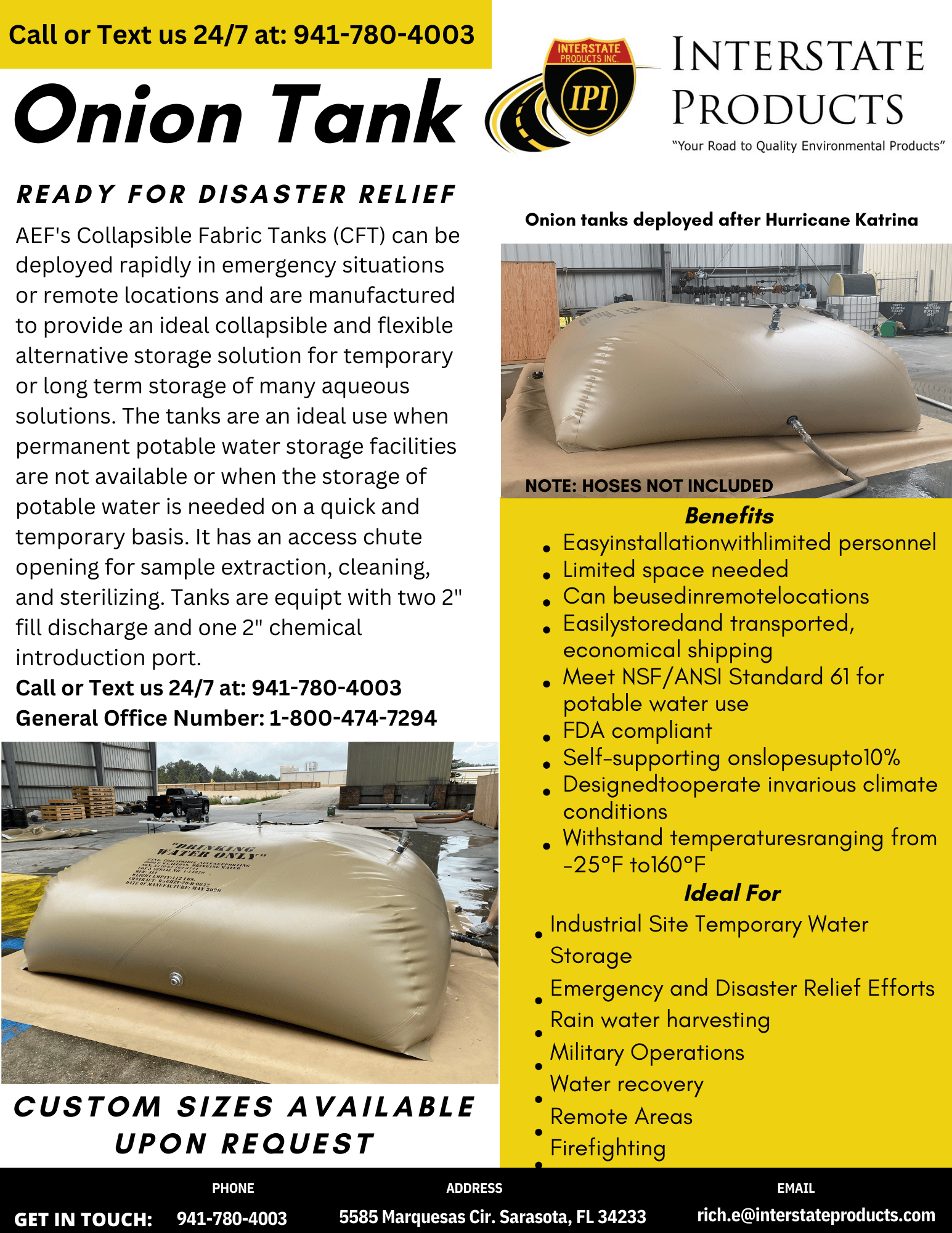 Resources - Onion Tank Brochure - Interstate Products Inc