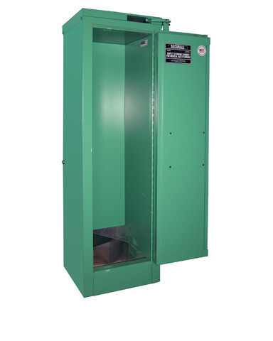 Oxygen Cylinder Storage Cabinet - 2-4 Cylinders Self-Closing