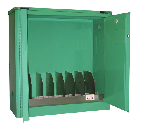 Medical Gas Cylinder Cabinet - 21-24 Cylinders Self-Closing