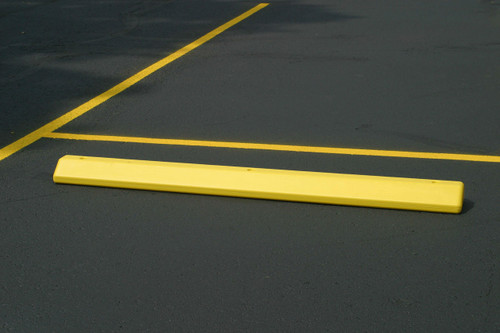 EAGLE 1790Y Yellow Protective Parking Stop with Hardware