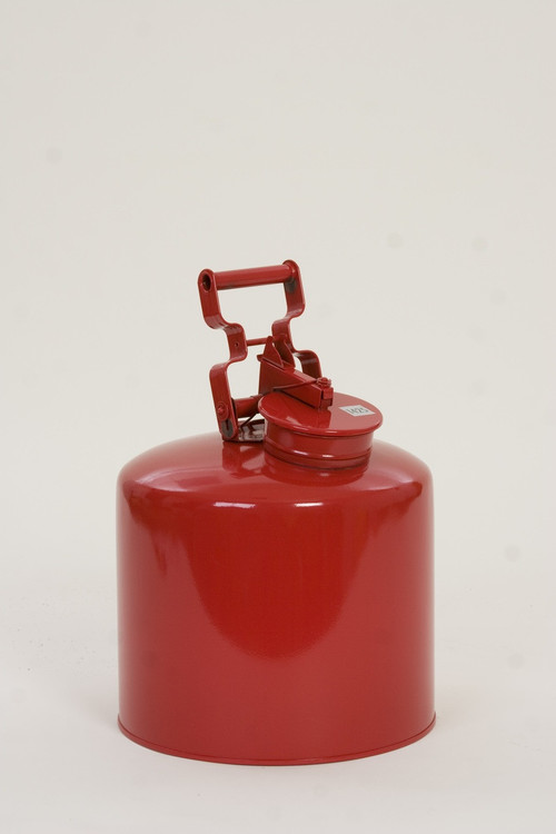 Eagle 5 Gallon Red Metal Disposal Safety Can - 1425