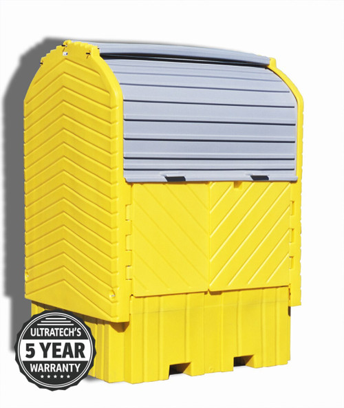 UltraTech IBC HardTop Containment System 1161 - Ultratech with Drain