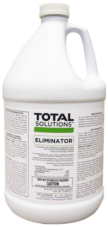Aquatic Herbicide Weed Killer Eliminator Non Selective 4 Gallons