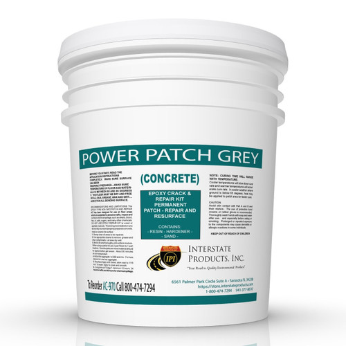 Power-Patch Concrete Epoxy Kit (Grey)