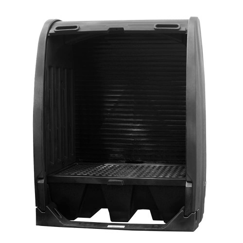 Enpac 2 Drum Outdoor Storage Spill Containment Shed - 4062-BD