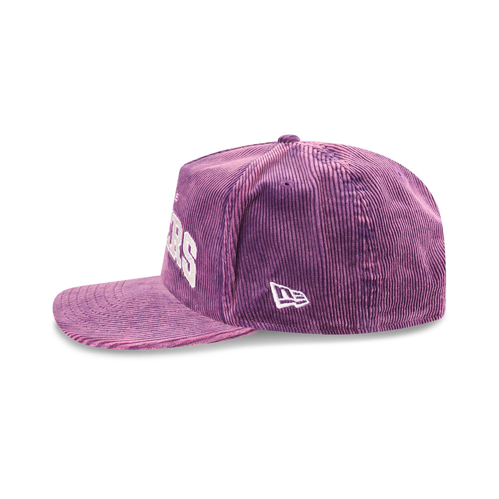 New Era Purple Corduroy Snapback Cap - The Dock, Fremantle Dockers Team ...