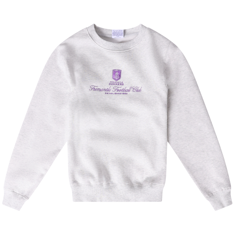 Women Crest Crew - The Dock, Fremantle Dockers Team Store