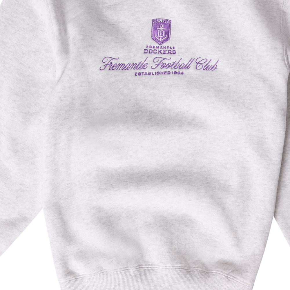 Women Crest Crew - The Dock, Fremantle Dockers Team Store