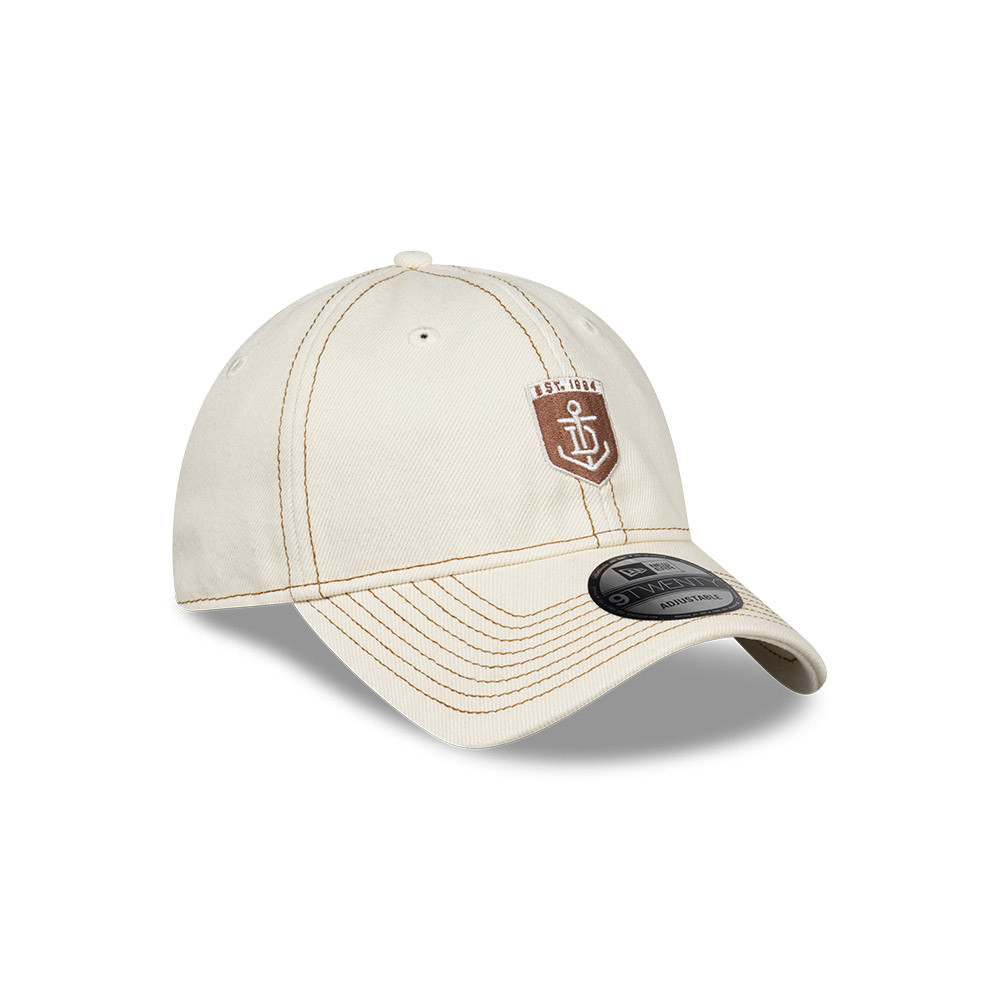 Fremantle Dockers 2026 AFLW On-Field 9TWENTY Cap Cream Tan | New Era