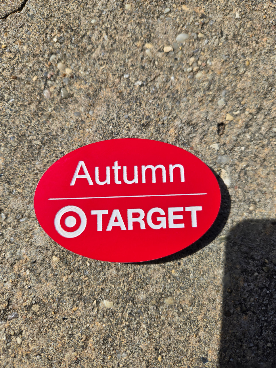 Target Name Tags, Office Name Badges, Employee Name Tags