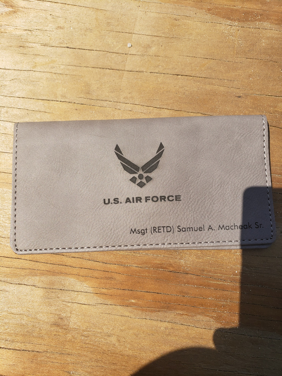 Military Checkbook Cover, Army Checkbook Register, Military Retirement ...