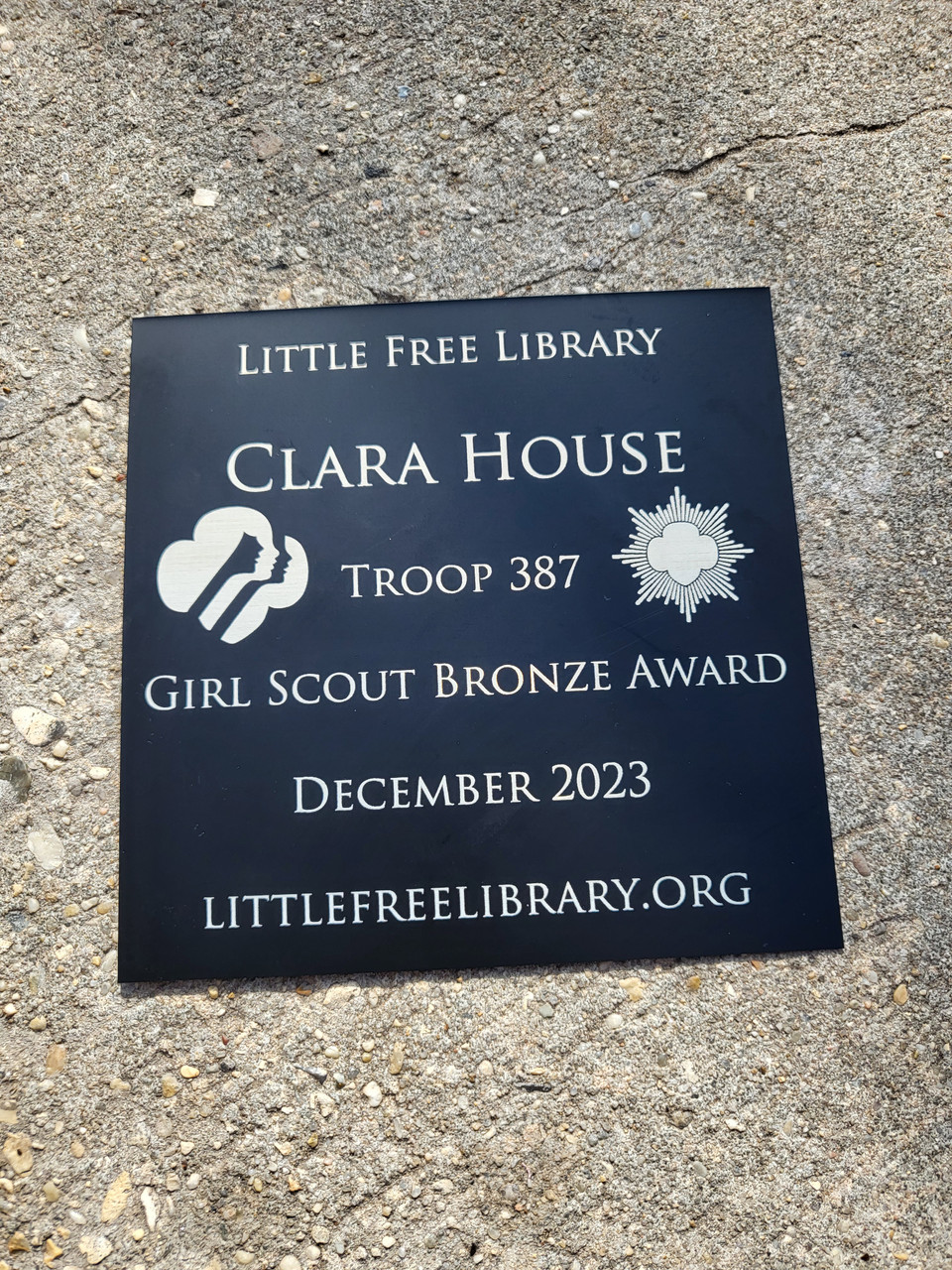 eagle scout plaque, Eagle Scout Project Name Plate, Boy Scouts