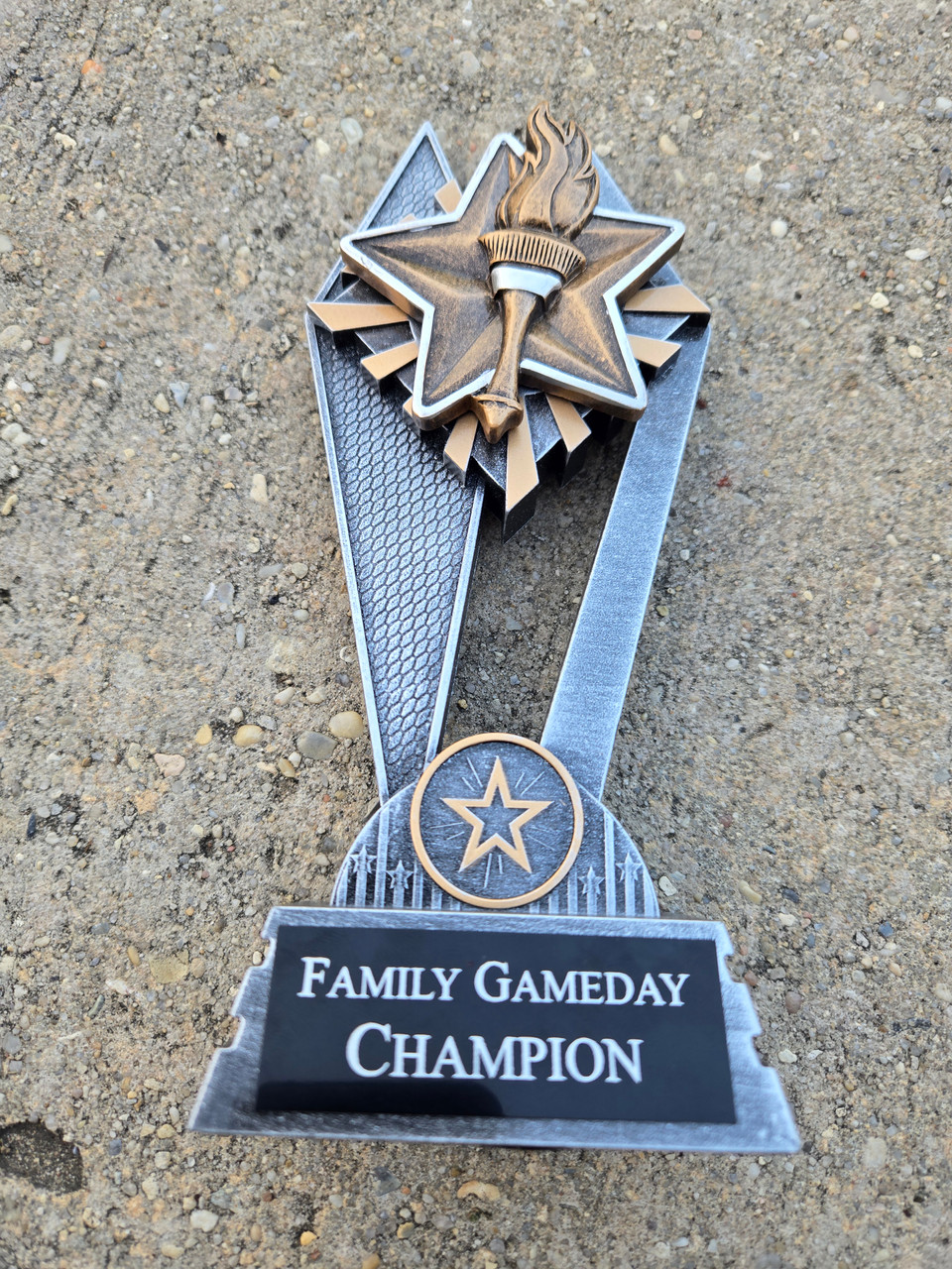 8" Personalized 1st Place Resin Trophy, Family Game Night Trophy, Kids ...