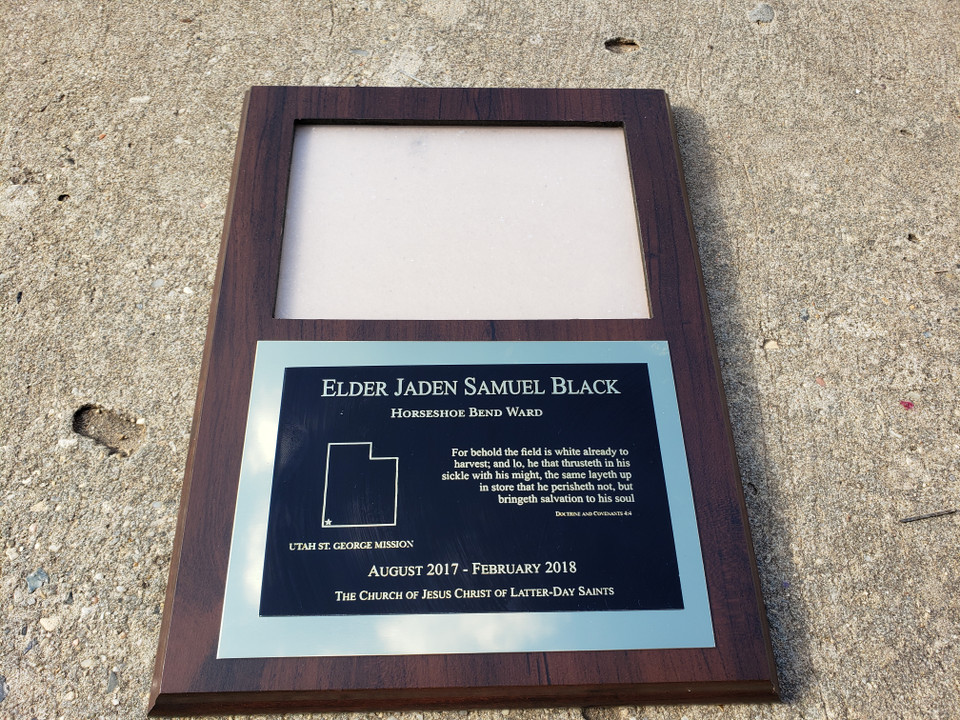 In Memory Of Plaque, Cast Aluminum Outdoor Plaque, Garden Plaque ...