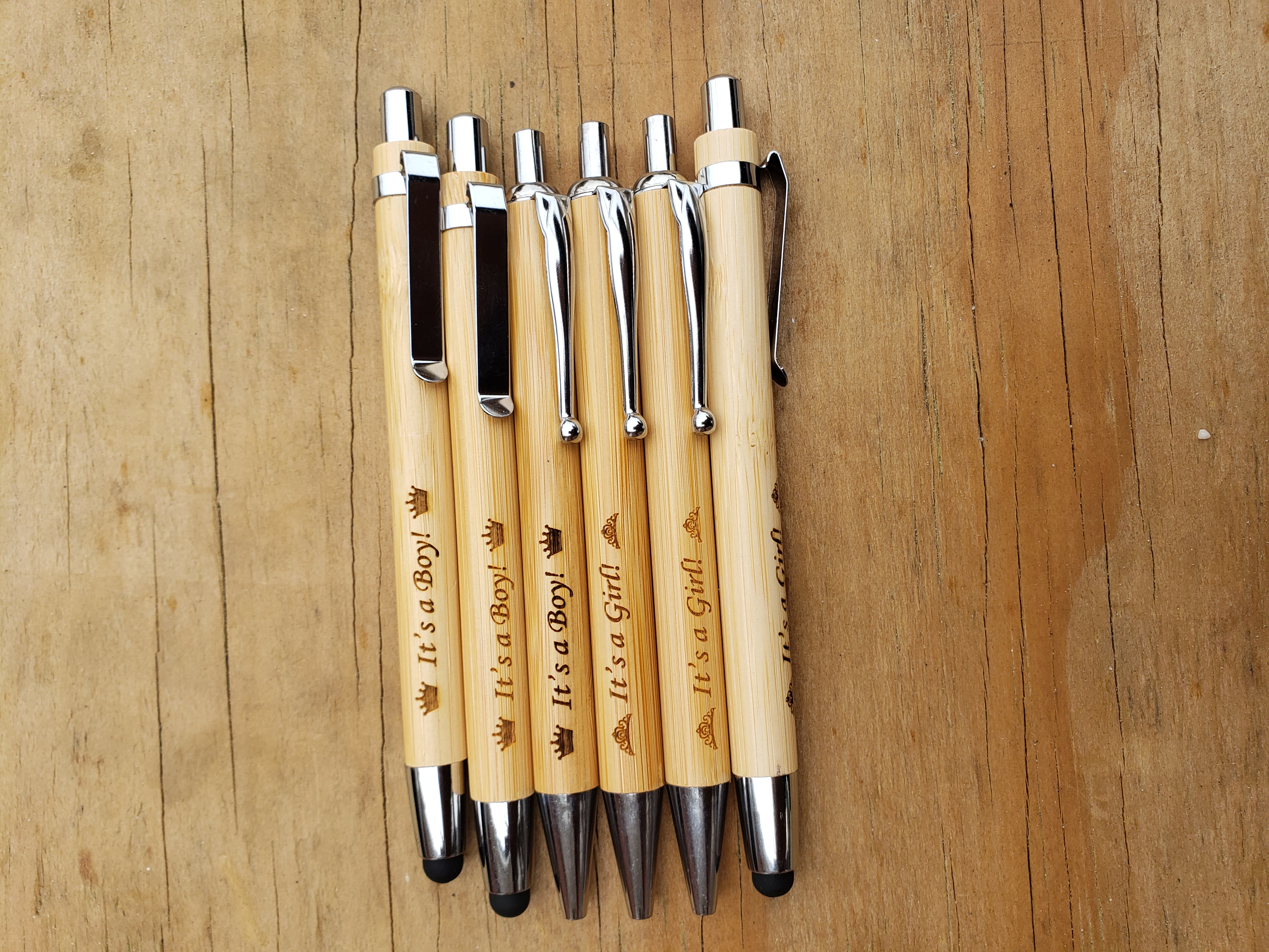 Gender Reveal Pens, It's a Boy Pen, It's a Girl Pen, Gender Reveal Gift ...