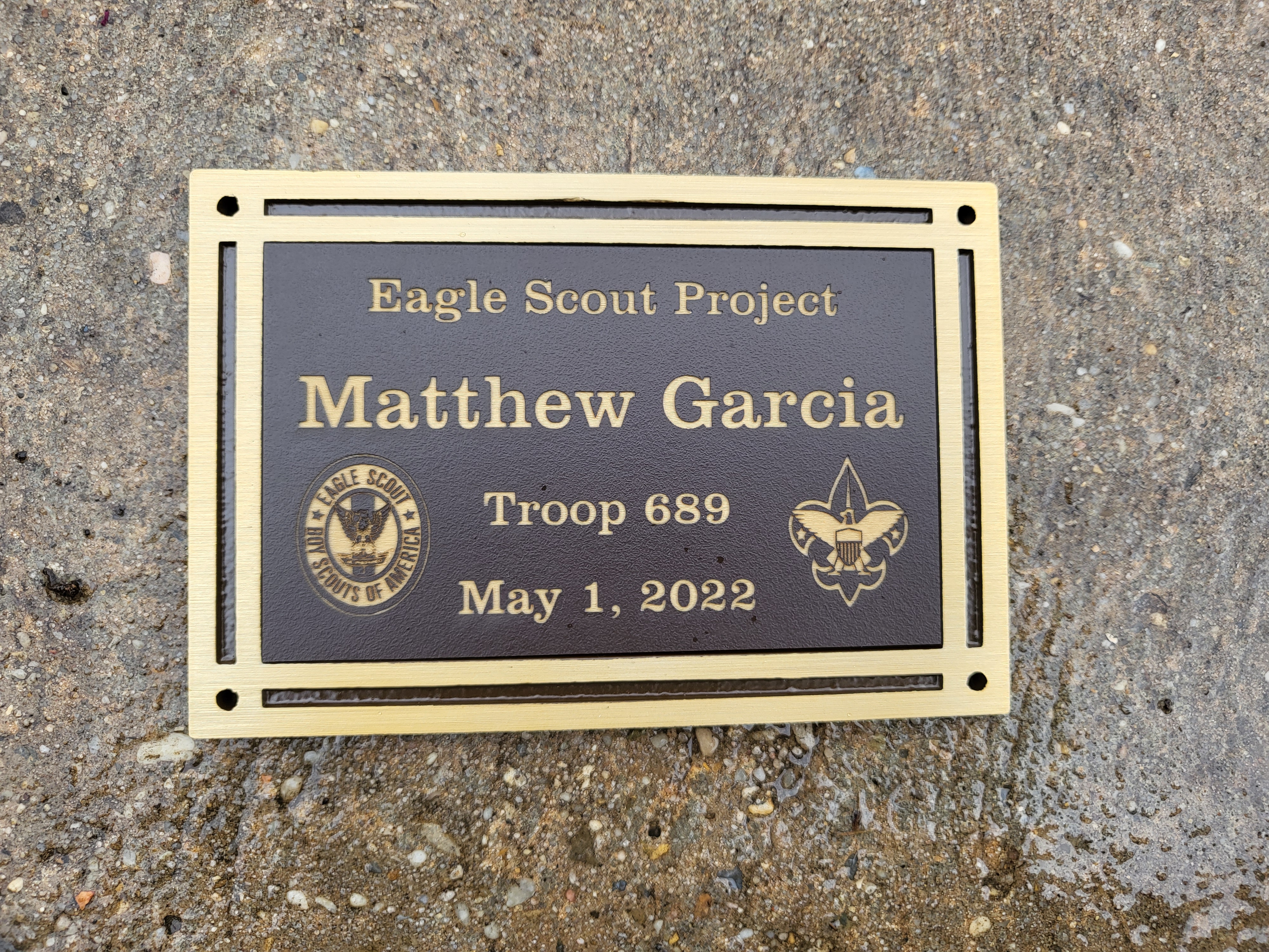 Good Will Hunting Bench Plaque