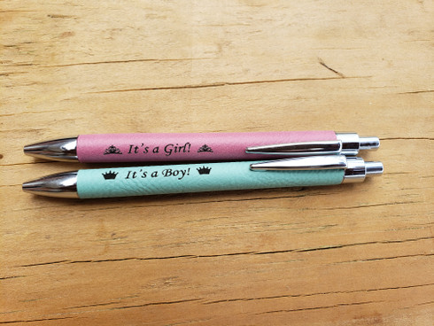 Gender Reveal Pens, It's a Boy Pen, It's a Girl Pen, Gender Reveal Gift ...