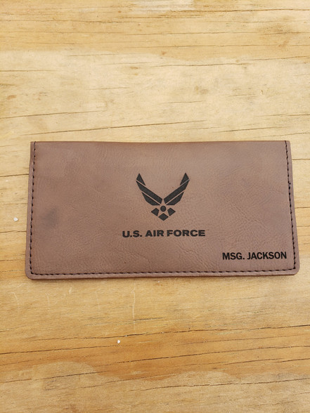 Military Checkbook Cover, Army Checkbook Register, Military Retirement ...