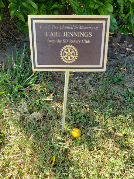 Bronze Rotary International Outdoor Plaque with 24" Stake, Rotary Club ...
