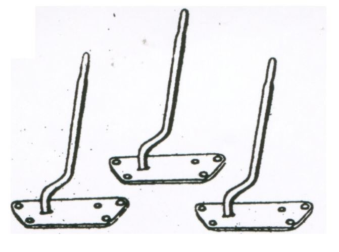 DPB8 OO GROUND POINT LEVERS - Church Street Models