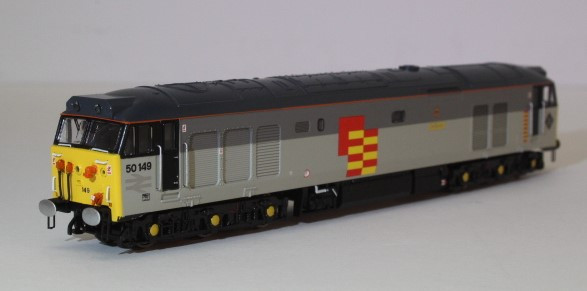 2D-002-005 50149 N CLASS 50 REFURBISHED RAILFREIGHT GREY DEFIANCE ...